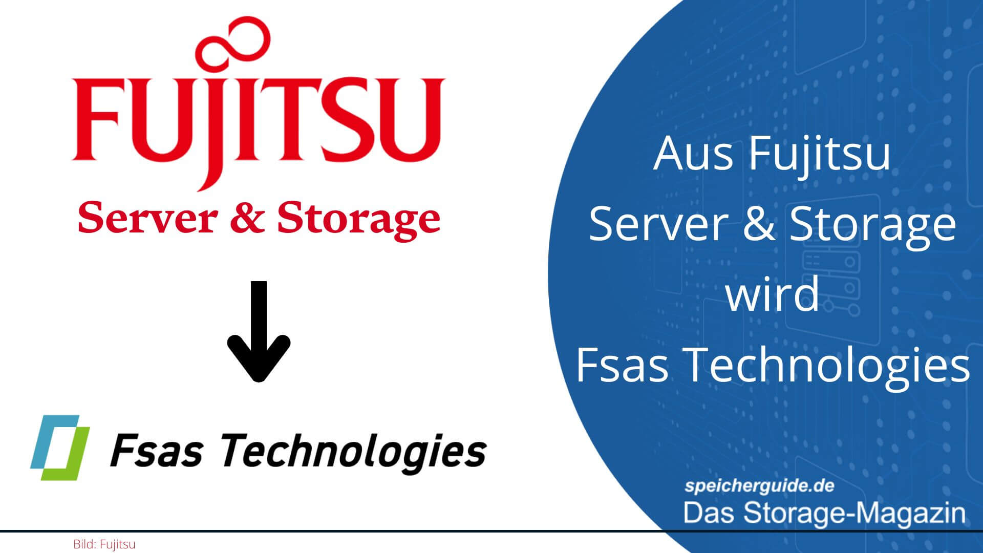 Aus Fujitsu wird Fsas Technologies - speicherguide.de